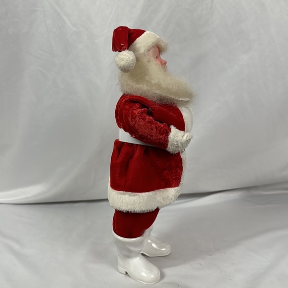 Source Unknown | Holiday | Vintage 95s Santa Doll Christmas Decoration ...